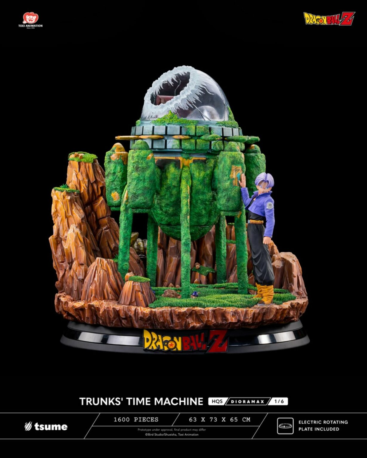 Tsume Art - Dragon Ball Z - Trunk's Time Machine - HQS Dioramax ...